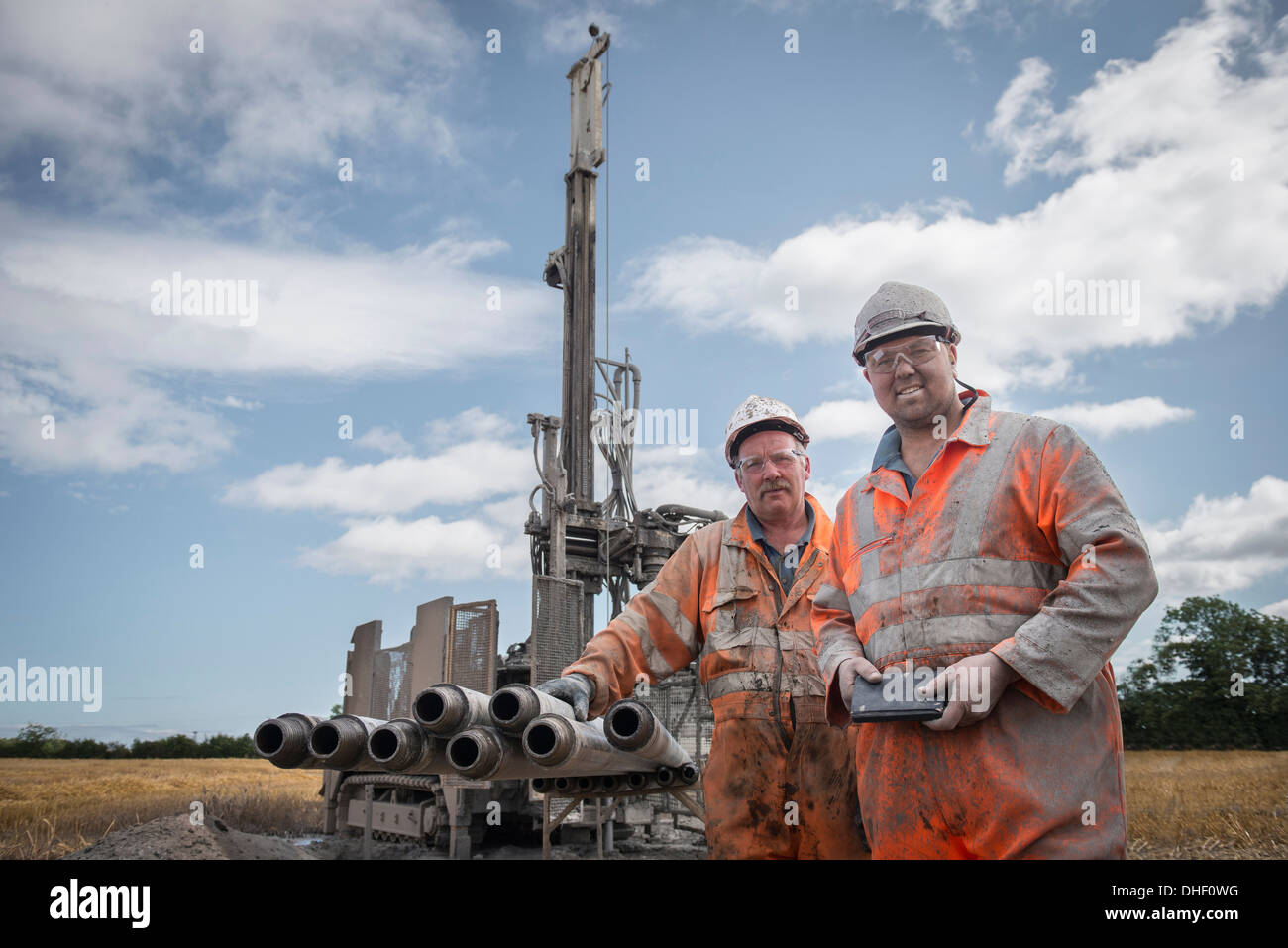 Two man working hard hi-res stock photography and images - Alamy