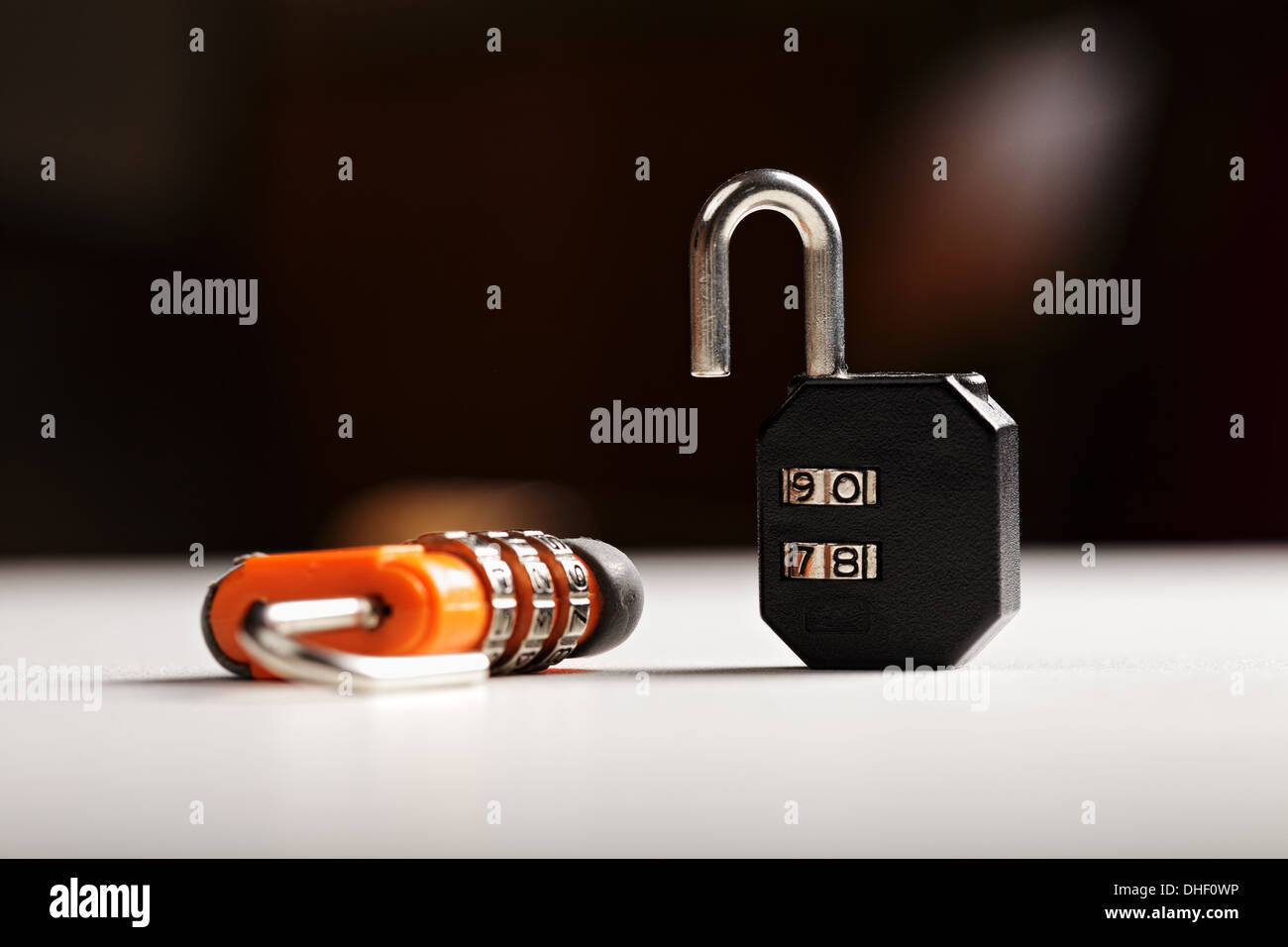 Black and white locks hi-res stock photography and images - Alamy