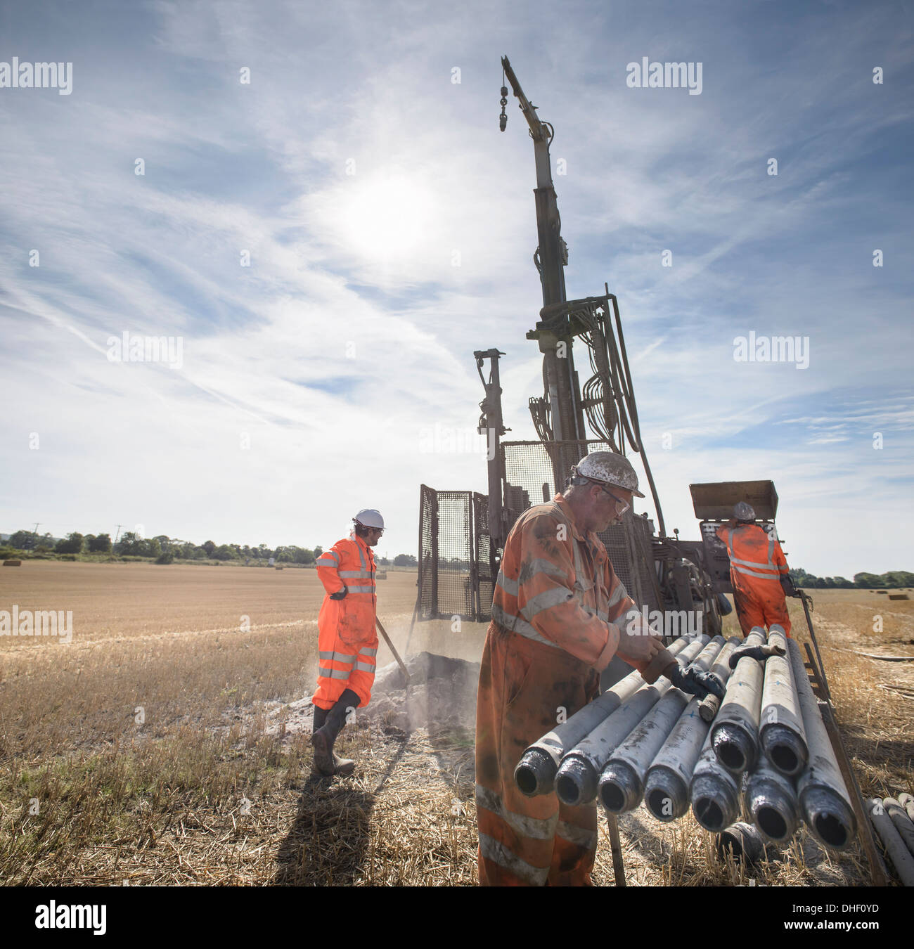 Drilling Workers High Resolution Stock Photography and Images - Alamy
