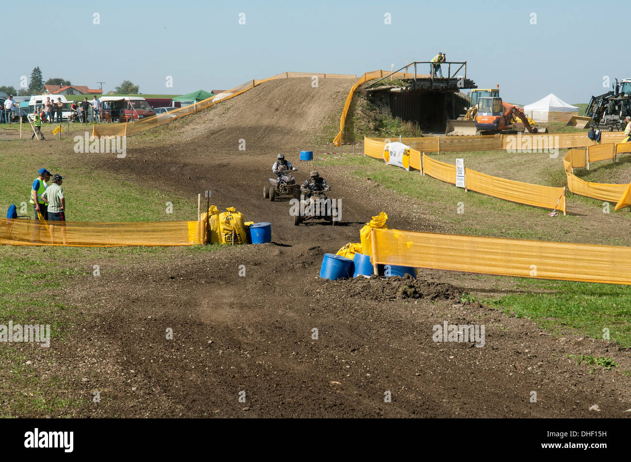 Bavarian ADAC Motocross Championship at Reichling, Bavaria, Germany ...