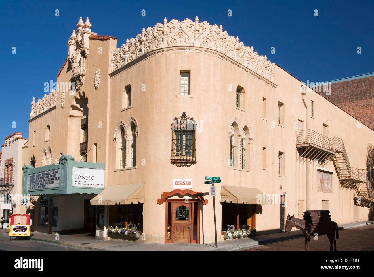 Lensic Theater, Santa Fe, New Mexico USA Stock Photo - Alamy