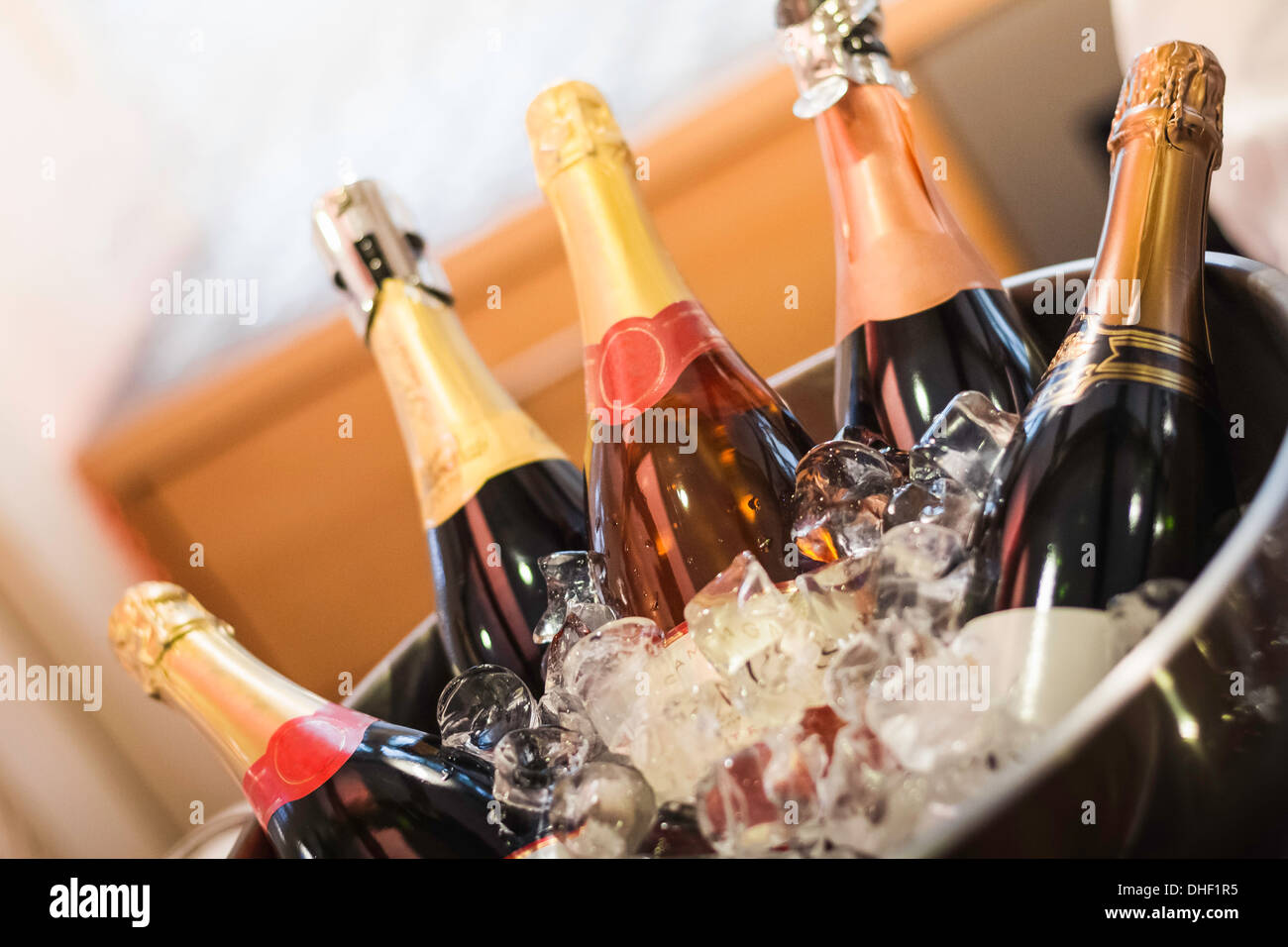 Bottles In Bucket High Resolution Stock Photography and Images - Alamy