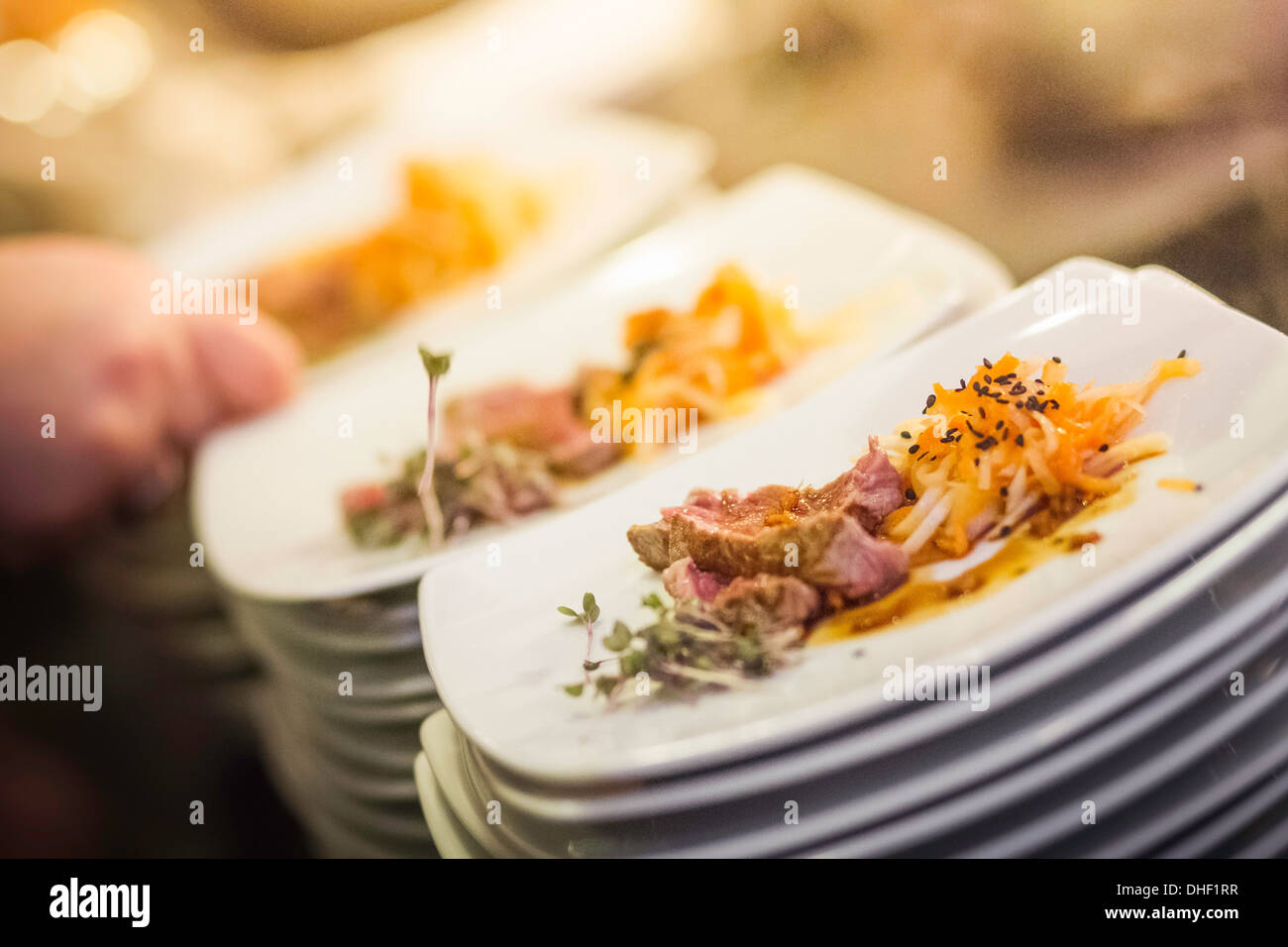 Starters in kitchen hi-res stock photography and images - Alamy