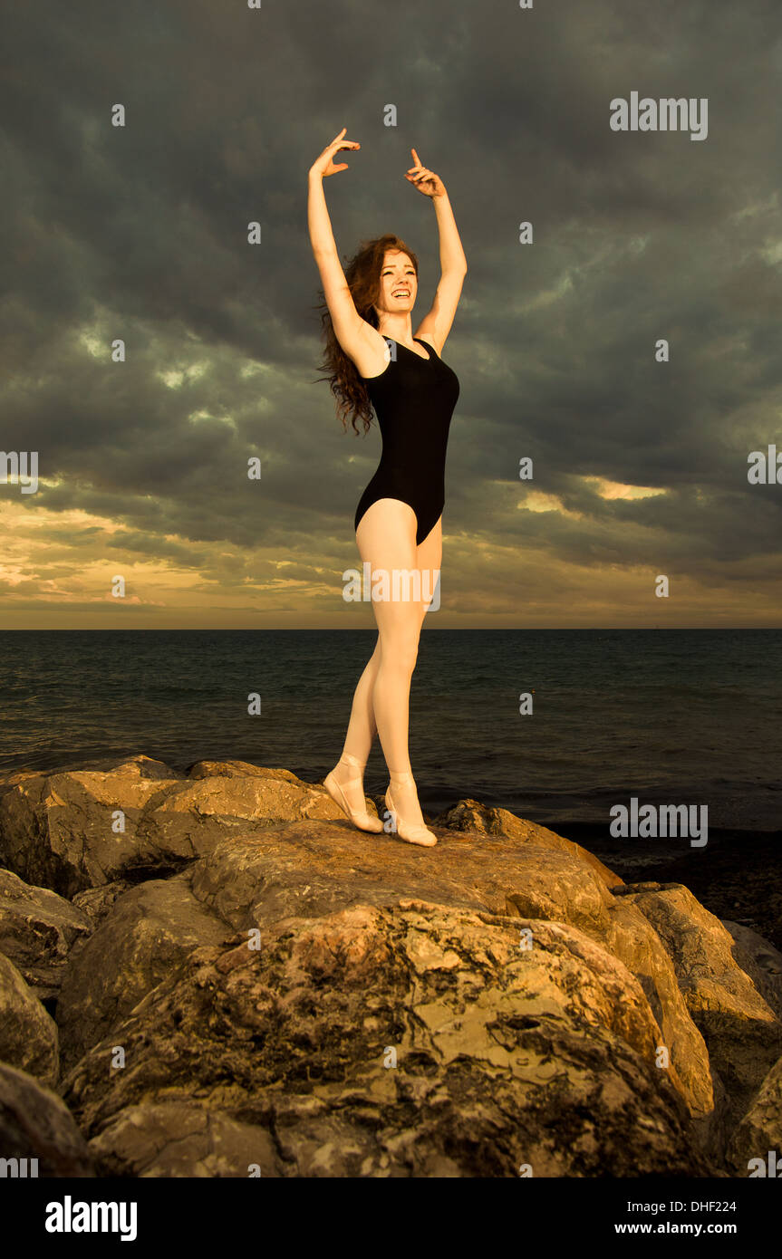 Ballerina beach ballerina hi-res stock photography and images - Alamy