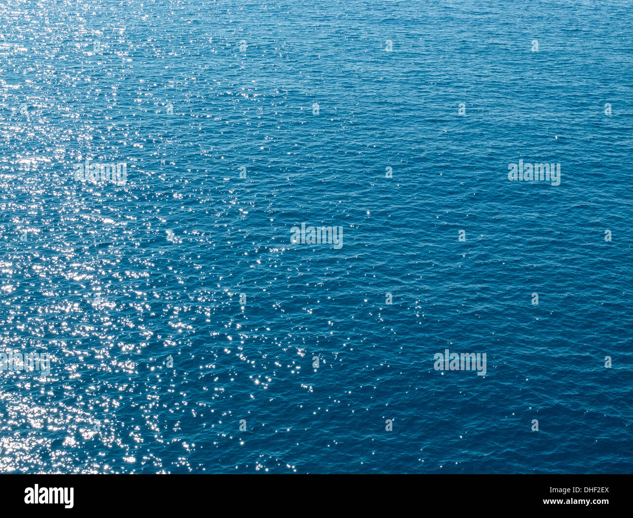 Blue Sea Surface Stock Photo - Alamy