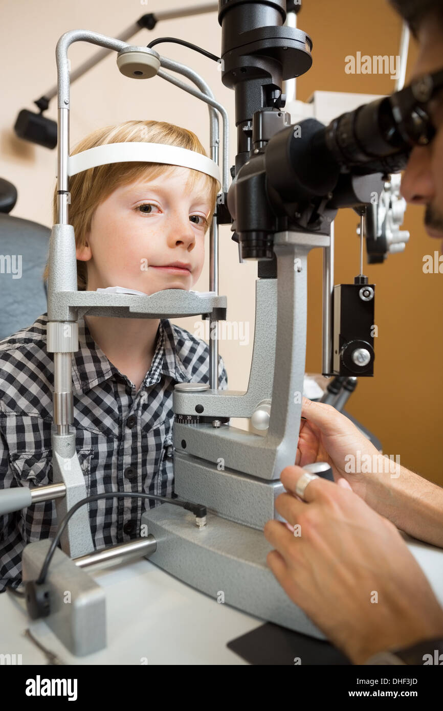 Slit Lamp Eye Examination Equipment Stock Photos & Slit Lamp Eye ...