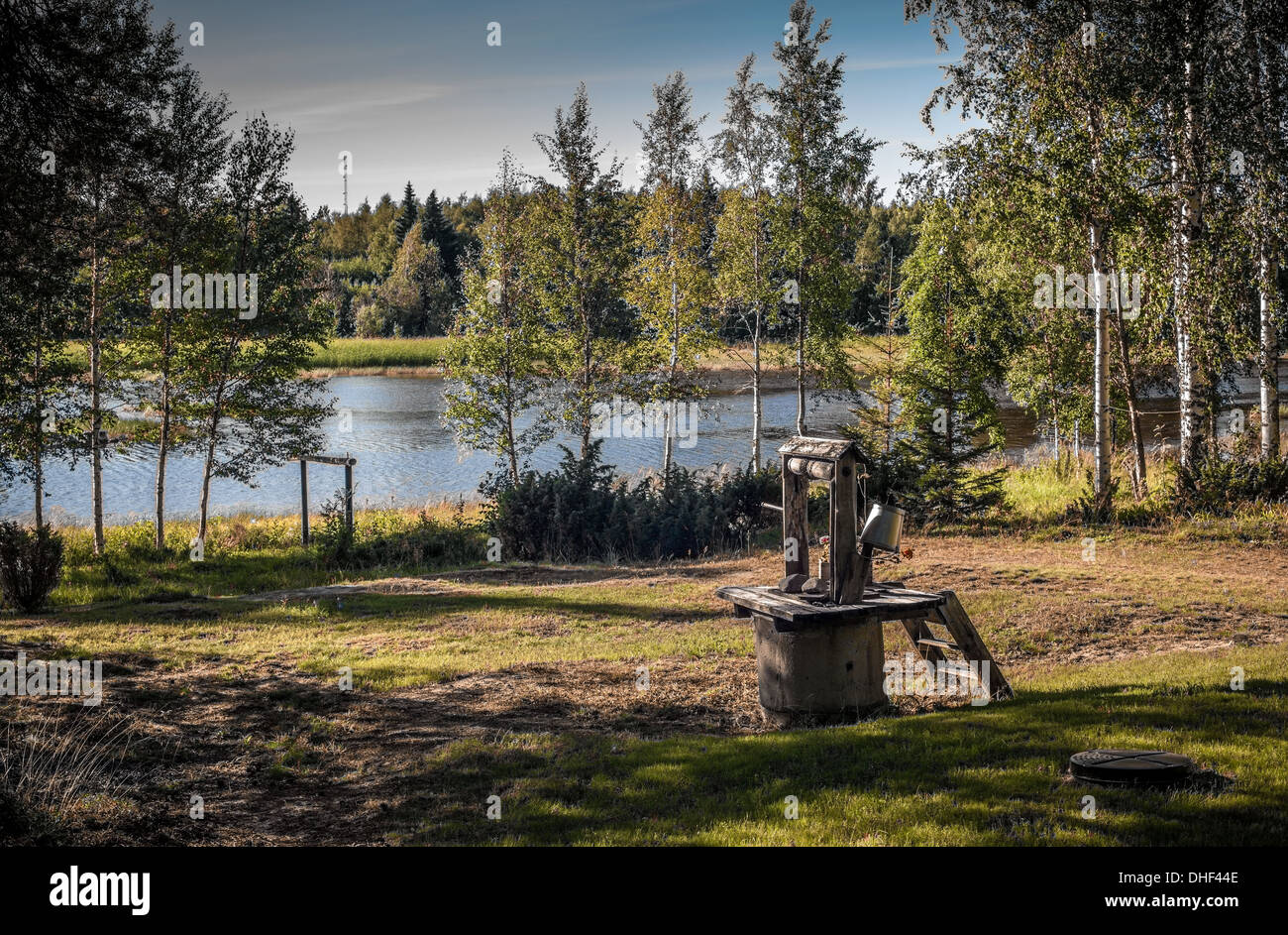 Water well in rural scenet hi-res stock photography and images - Alamy