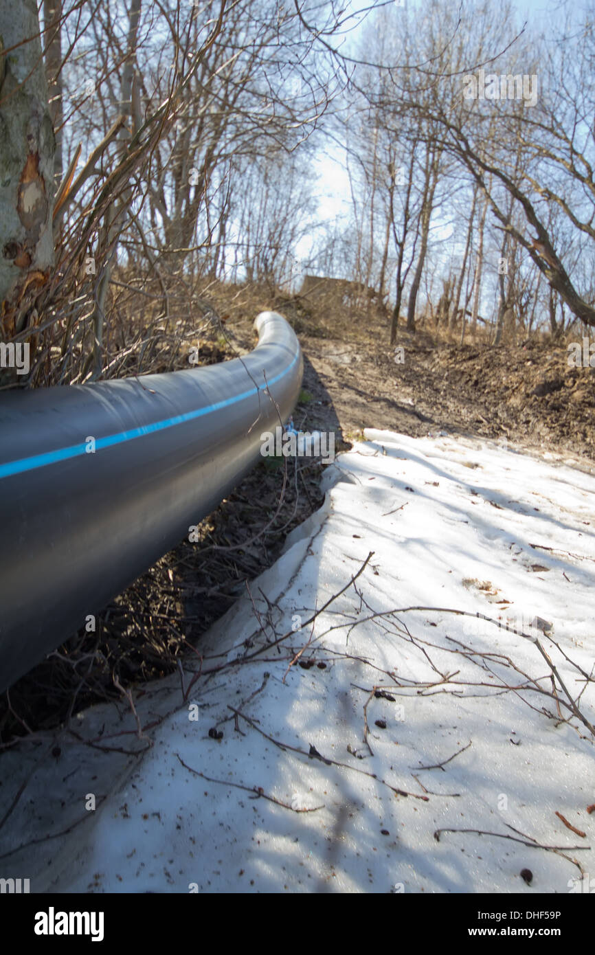 Oil pipe line ice hi-res stock photography and images - Alamy