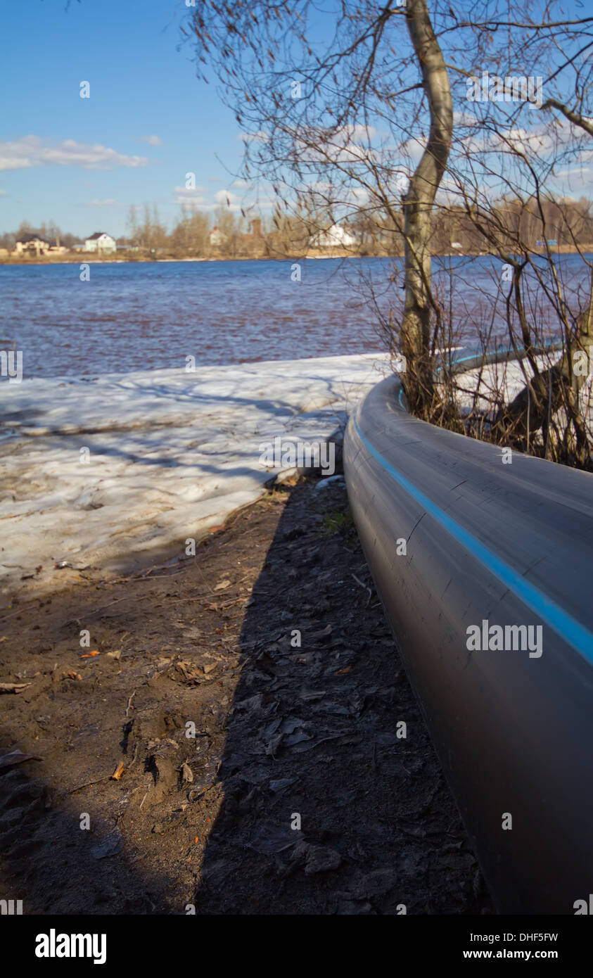 Oil pipe line ice hi-res stock photography and images - Alamy