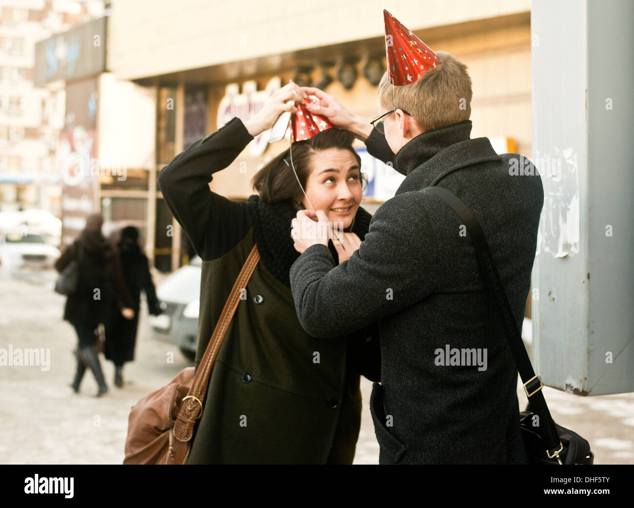 Party on the street hi-res stock photography and images - Alamy