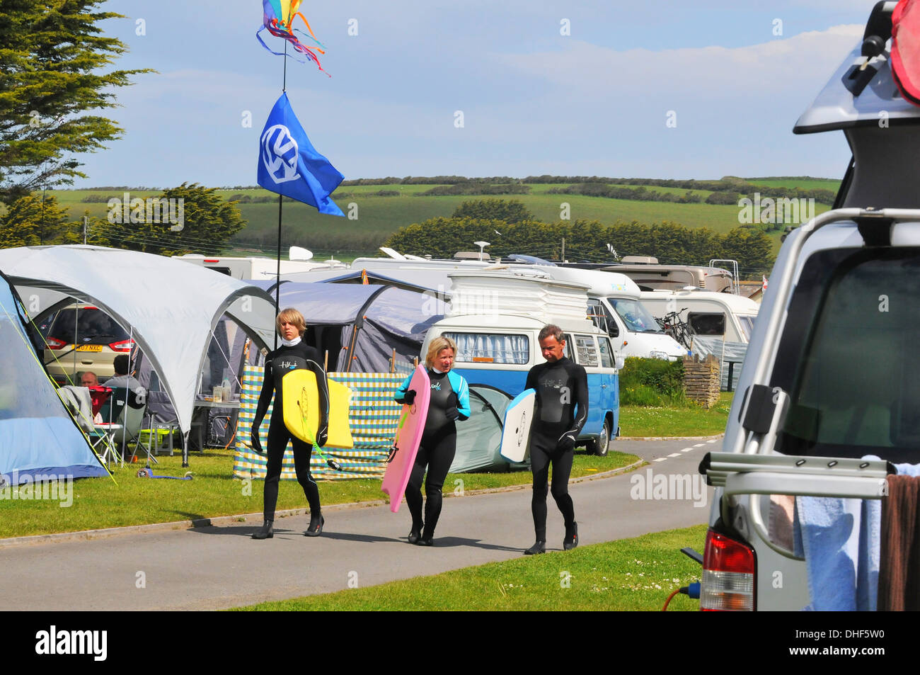 Devon Camping High Resolution Stock Photography and Images - Alamy