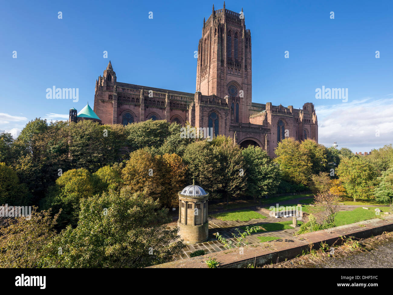 Liverpool Anglican cathedral St. James' Stock Photo - Alamy