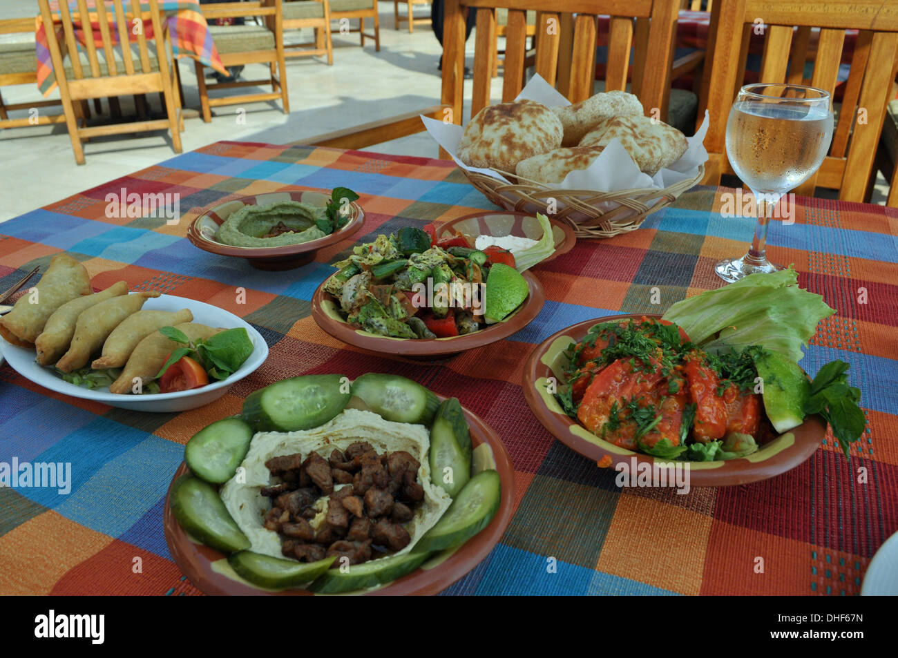 Egyptian family restaurant hi-res stock photography and images - Alamy