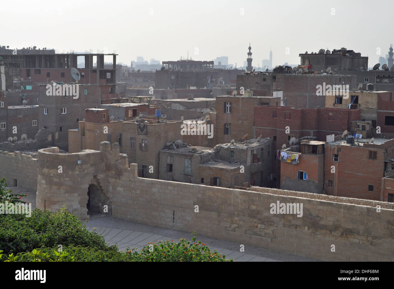 The old city walls in the historic Cairo, Egypt Stock Photo - Alamy