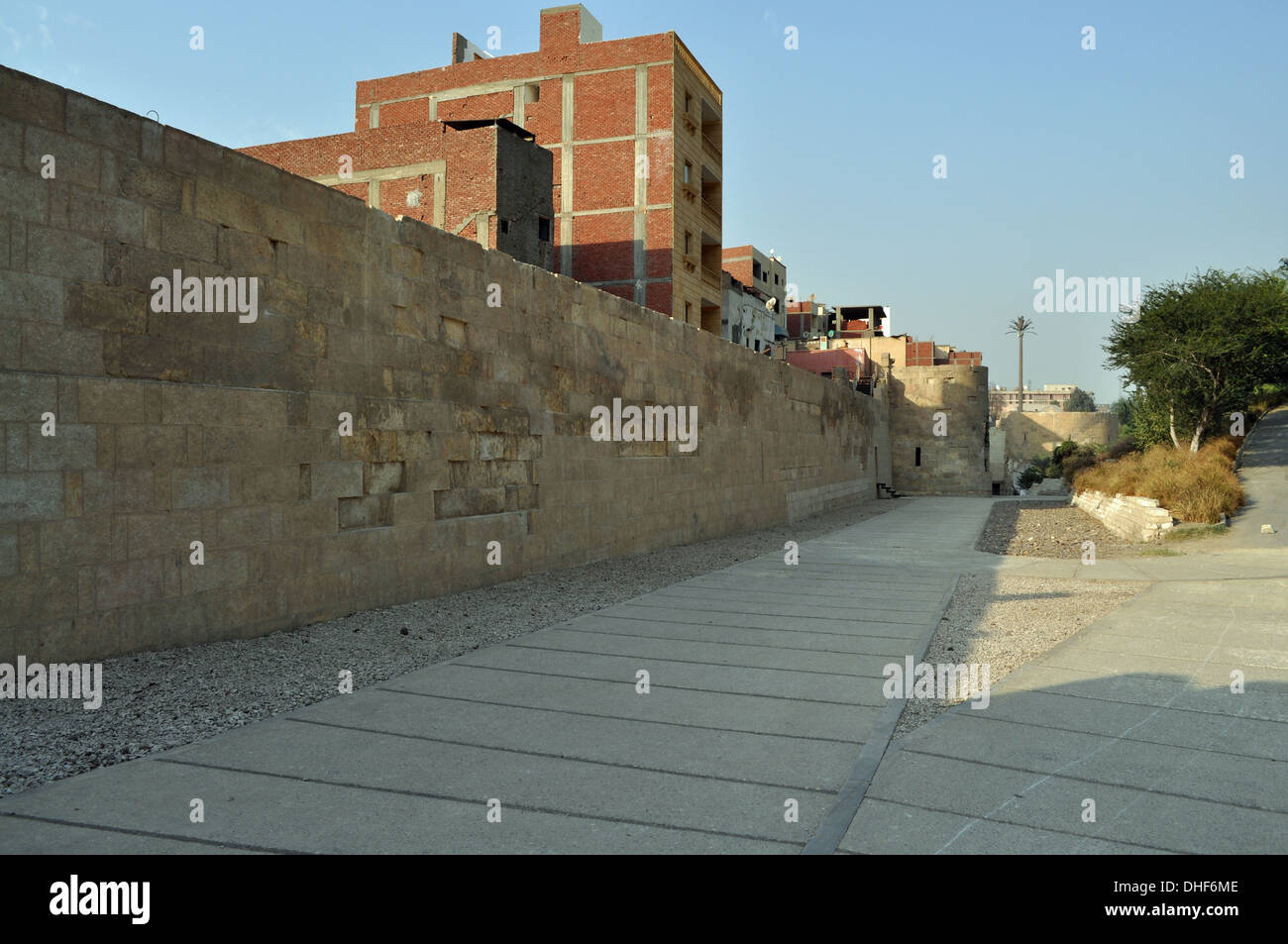 The old city walls in the historic Cairo, Egypt Stock Photo - Alamy