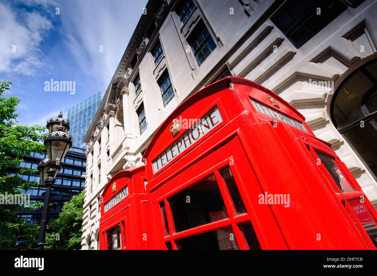 England, London, Red Telephone Box Stock Photo - Alamy