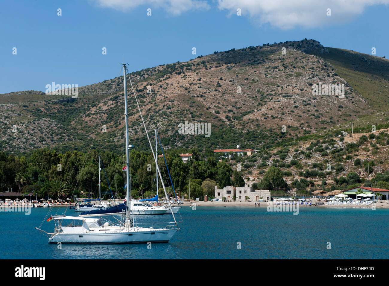 Asien, Türkei, Provinz Mugla, Datca, Taslik Strand Stock Photo - Alamy