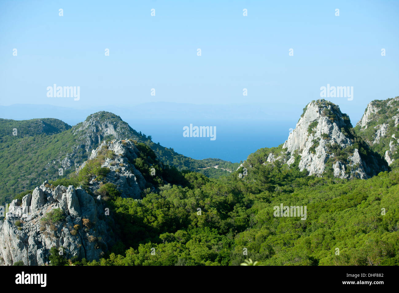 Asien, Türkei, Provinz Mugla, Resadiye-Halbinsel (Datca-Halbinsel ...