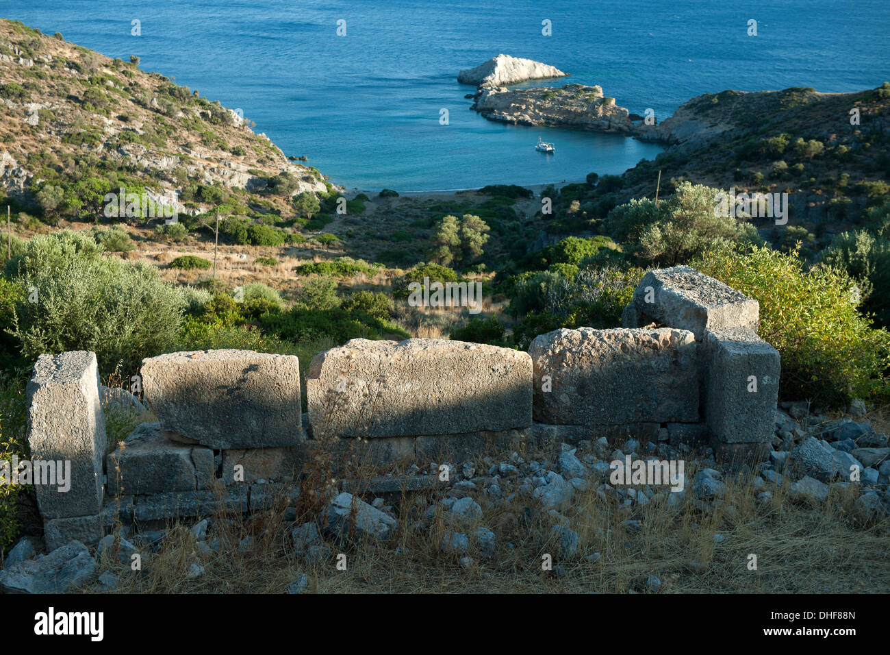 Asien, Türkei, Provinz Mugla, Resadiye-Halbinsel (Datca-Halbinsel ...