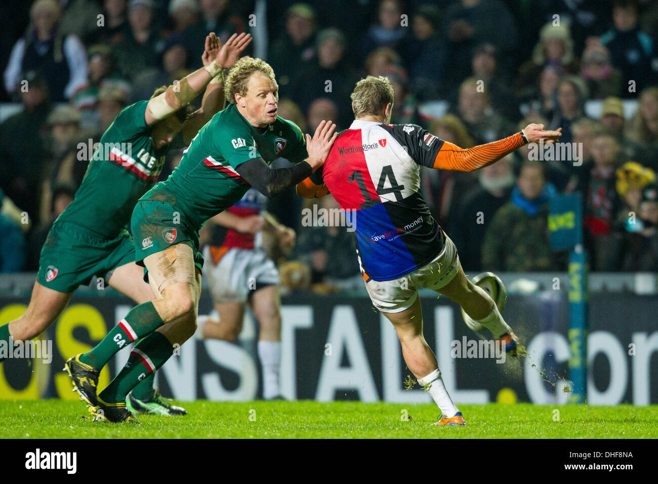 Leicester, UK. 08th Nov, 2013. Scott HAMILTON (Leicester Tigers ...