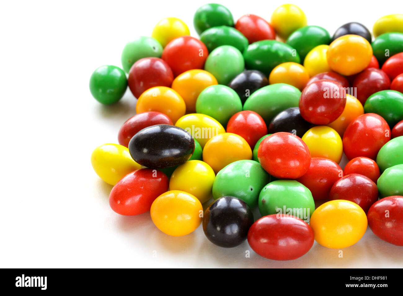 colorful candy drops (red, green, yellow Stock Photo - Alamy