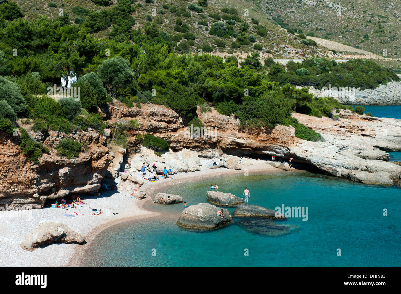 Asien, Türkei, Provinz Mugla, Resadiye-Halbinsel (Datca-Halbinsel ...