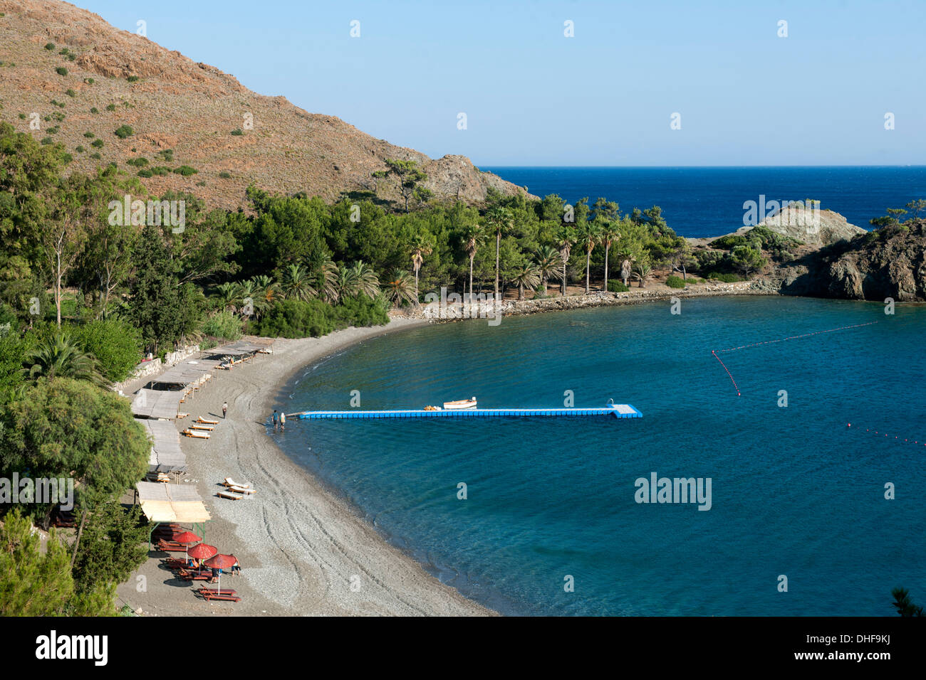 Asien, Türkei, Provinz Mugla, Datca-Halbinsel, Mesudiye, Kizilbük Stock ...