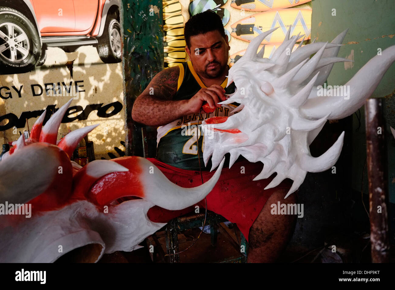 Panama devil mask High Resolution Stock Photography and Images - Alamy