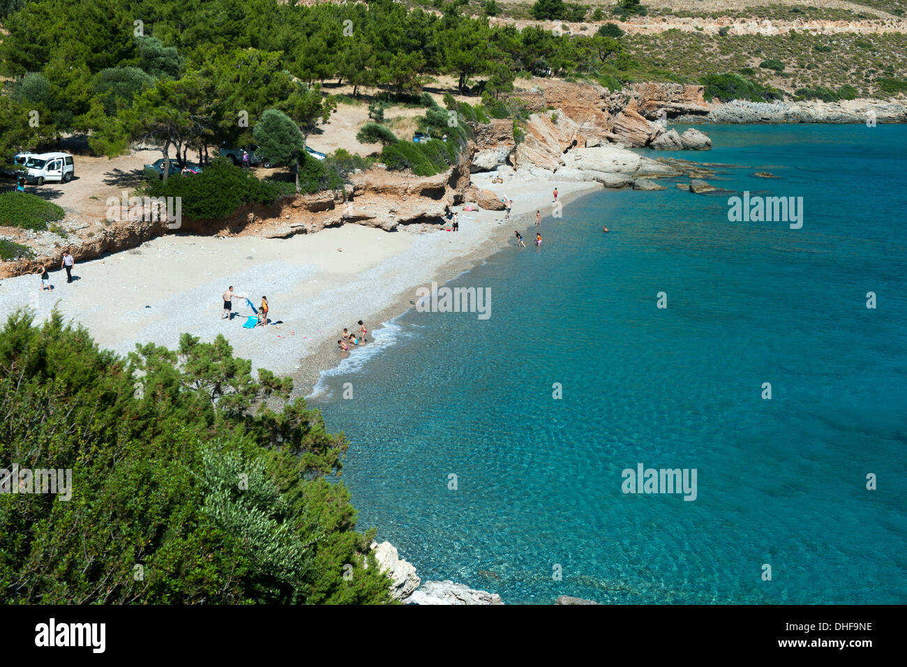 Asien, Türkei, Provinz Mugla, Resadiye-Halbinsel (Datca-Halbinsel ...