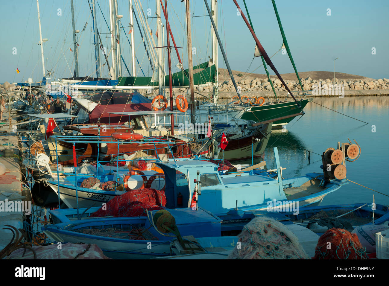 Asien, Türkei, Provinz Mugla, Resadiye-Halbinsel (Datca-Halbinsel ...