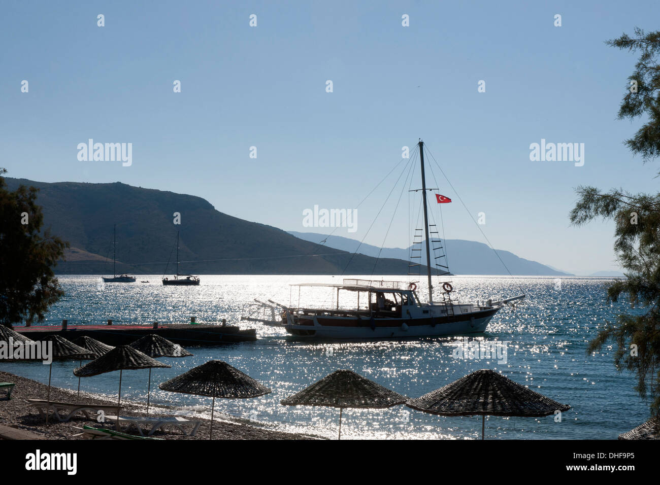 Asien, Türkei, Provinz Mugla, Resadiye-Halbinsel (Datca-Halbinsel ...