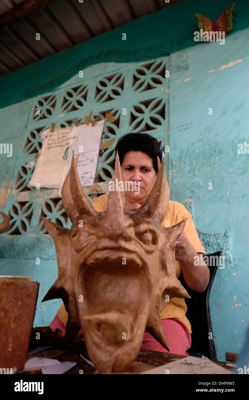 Panama devil mask High Resolution Stock Photography and Images - Alamy