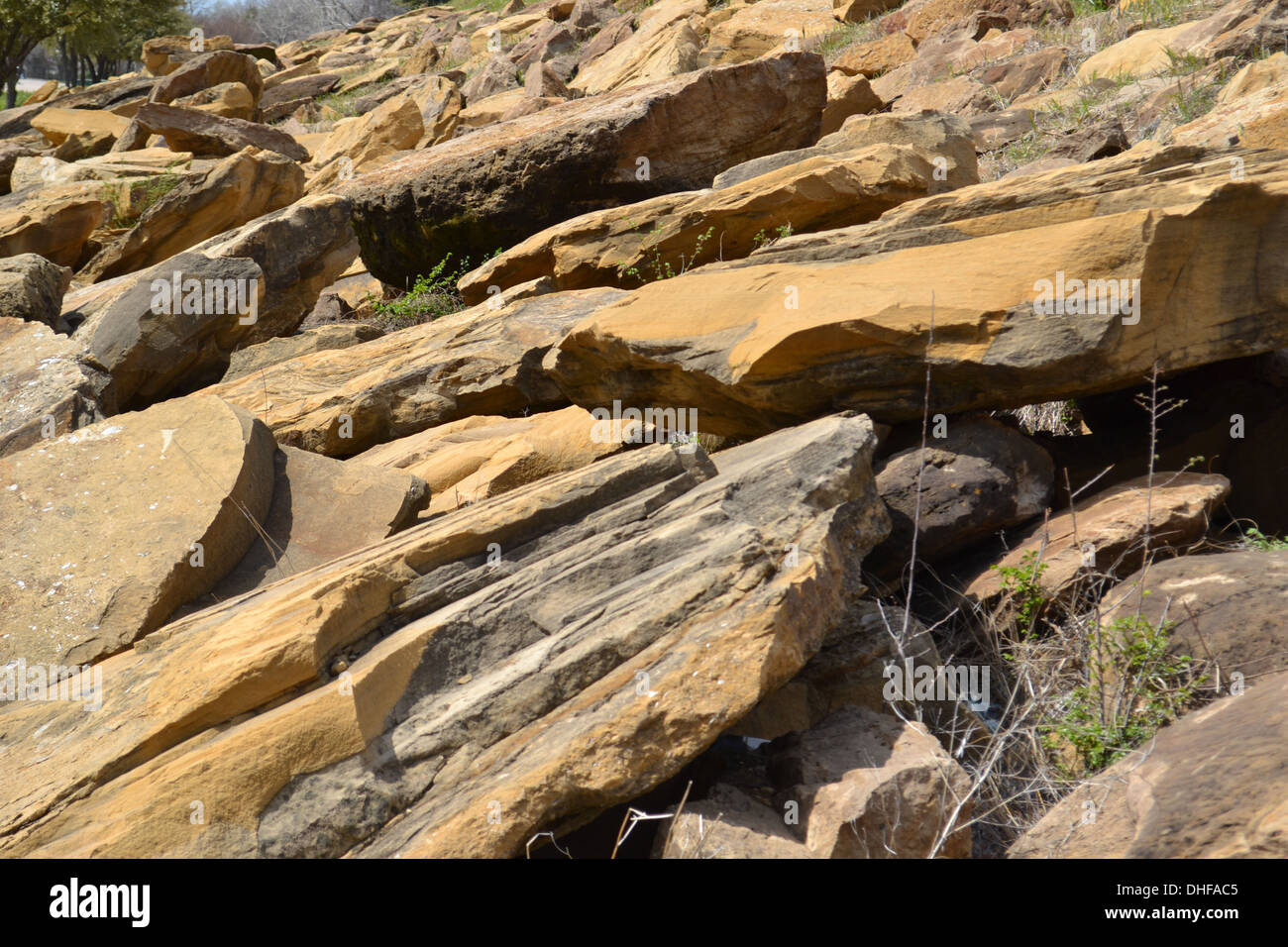 Rock slides hi-res stock photography and images - Alamy
