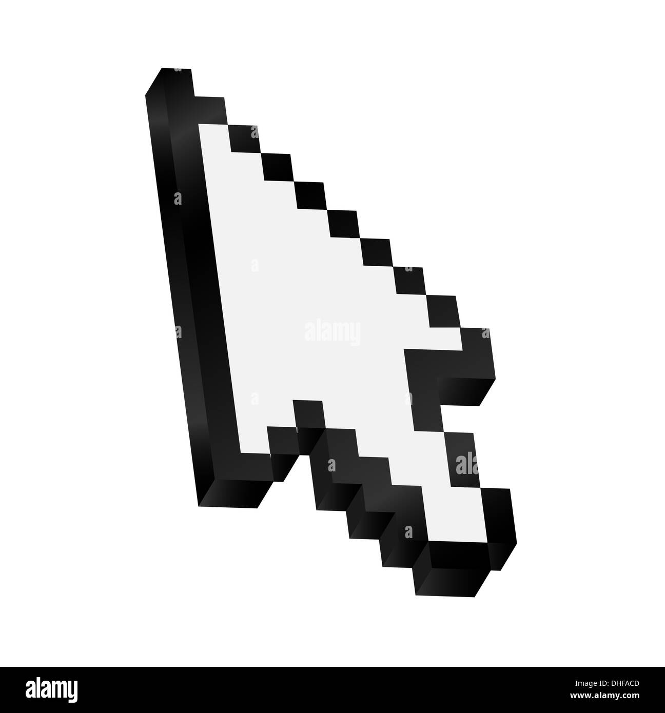 Mouse arrow cursor vector illustration Stock Photo - Alamy