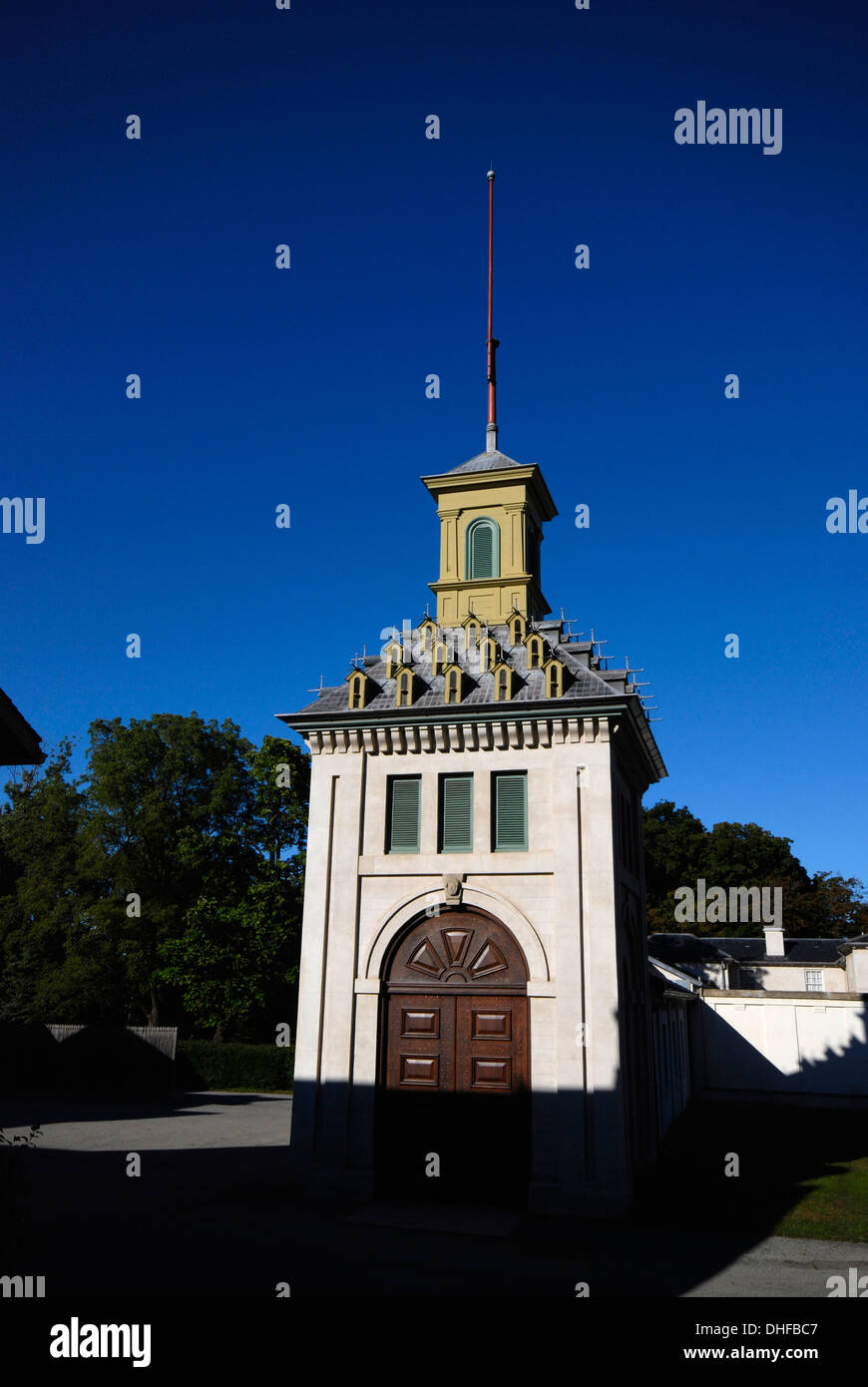 The former aviary building that housed pigeons for sport and food at ...
