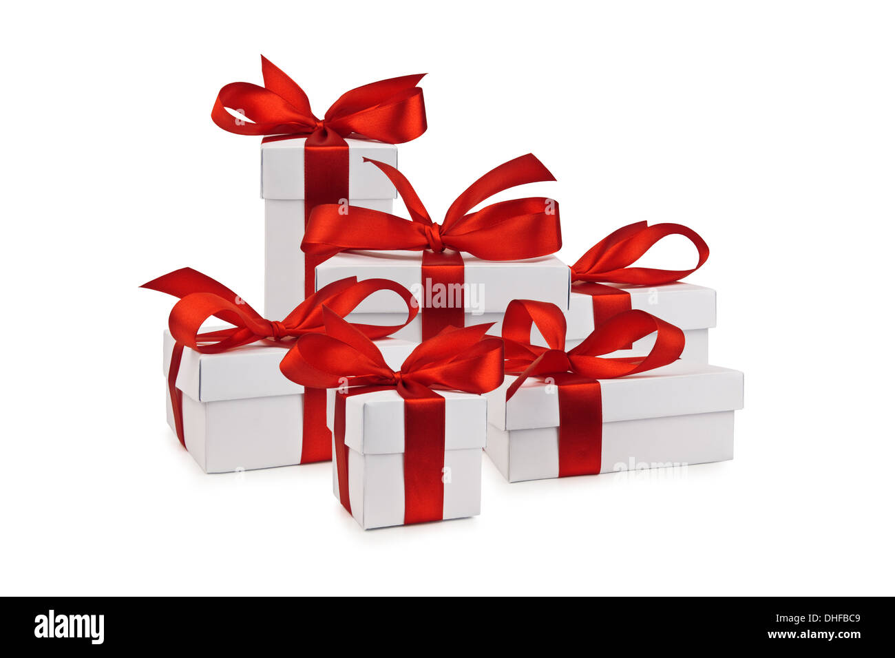 set of gift box isolated Stock Photo - Alamy