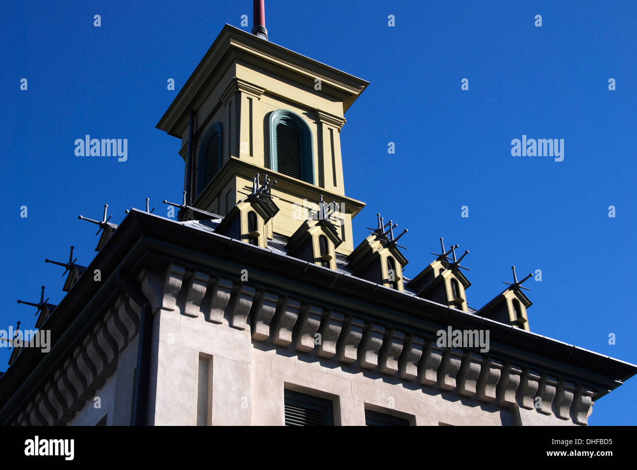 The former aviary building that housed pigeons for sport and food at ...
