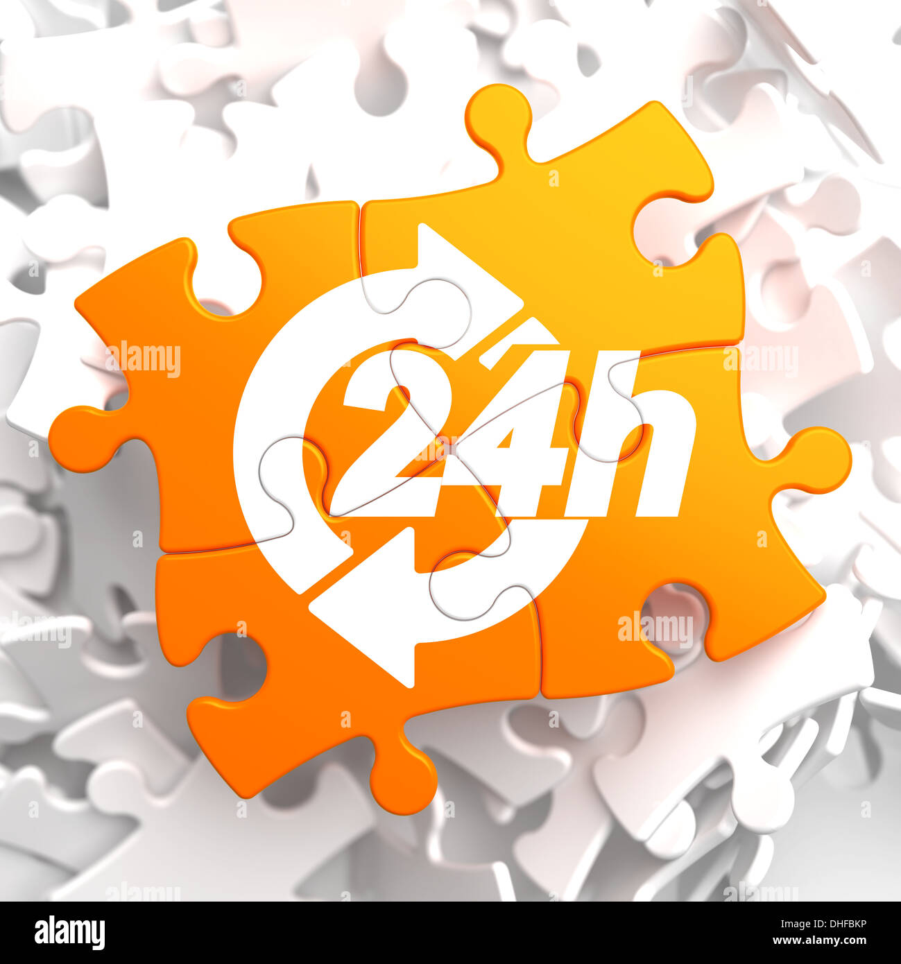Arrow 24 hours service hi-res stock photography and images - Alamy