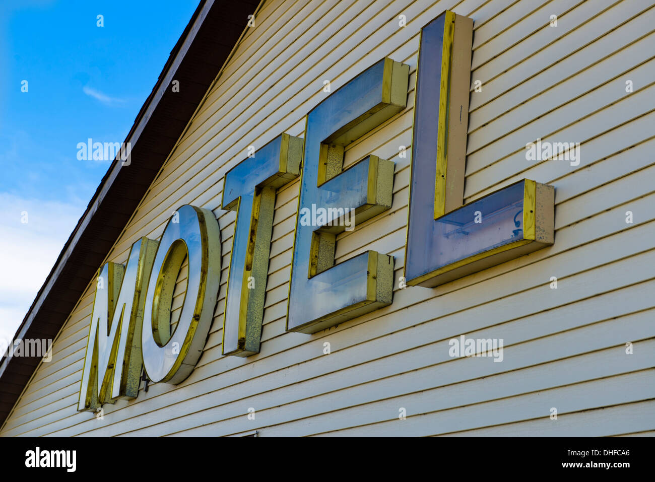 an old motel Stock Photo - Alamy