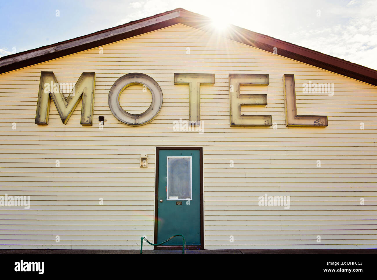 an old motel Stock Photo - Alamy
