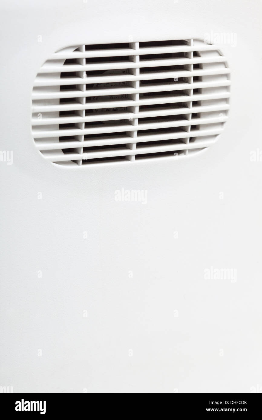 plastic air vent in white wall ventilation grille Stock Photo - Alamy