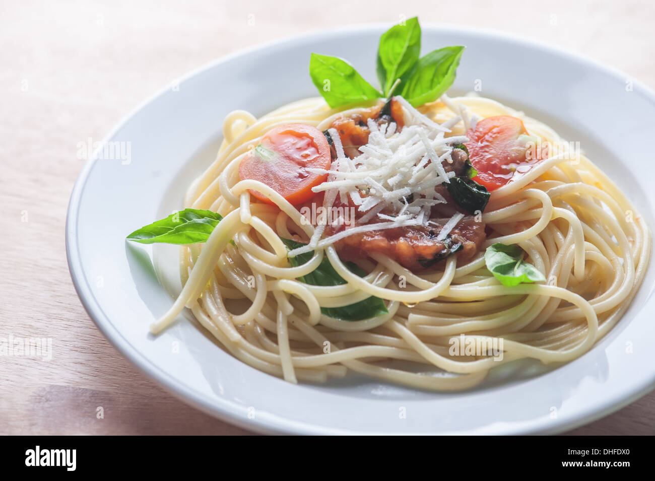 Healthy spaghetti bolognese hi-res stock photography and images - Alamy