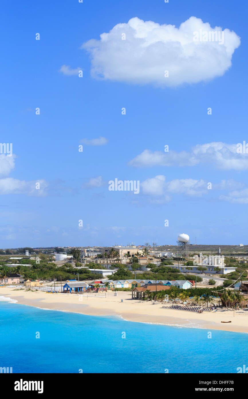 Governors beach grand turk turks caicos caribbean islands hi-res stock ...