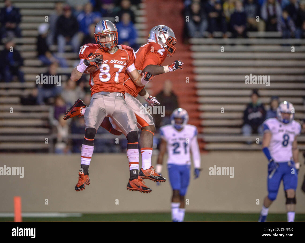 Albuquerque, New Mexico, USA. 8th Nov, 2013. Roberto E. Rosales.Lobo ...