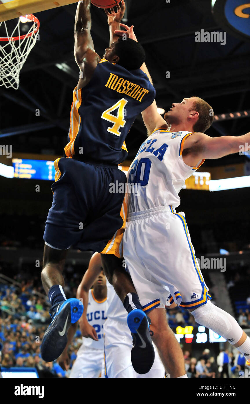 Los Angeles, CA, USA. 8th Nov, 2013. Drexel Dragons guard Frantz ...