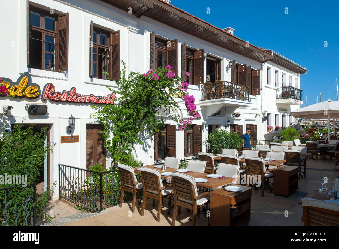 Türkei, Provinz Mugla, Marmaris, Dede-Restaurant Stock Photo - Alamy