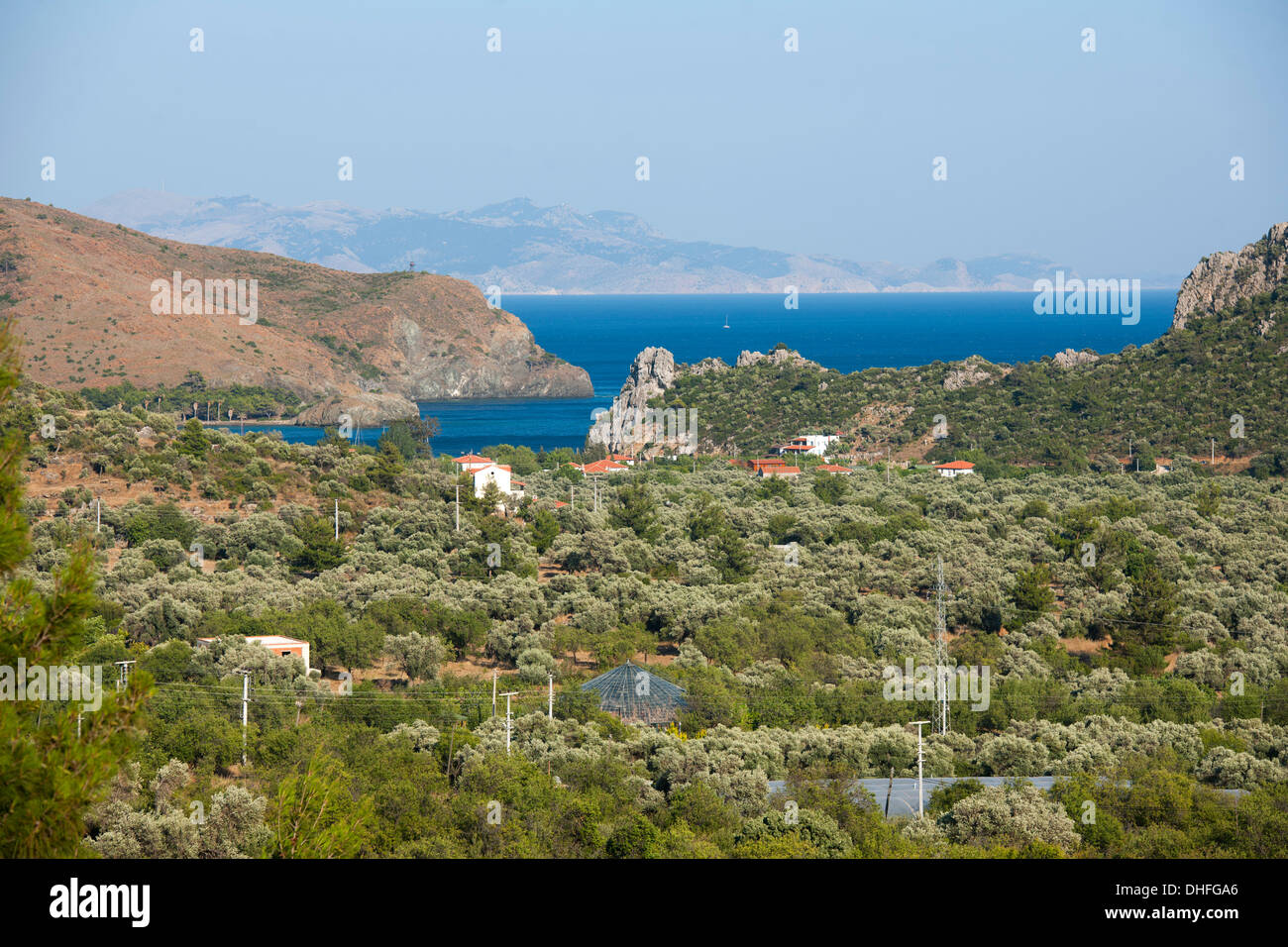 Asien, Türkei, Provinz Mugla, Datca-Halbinsel, Mesudiye, Übersicht ...