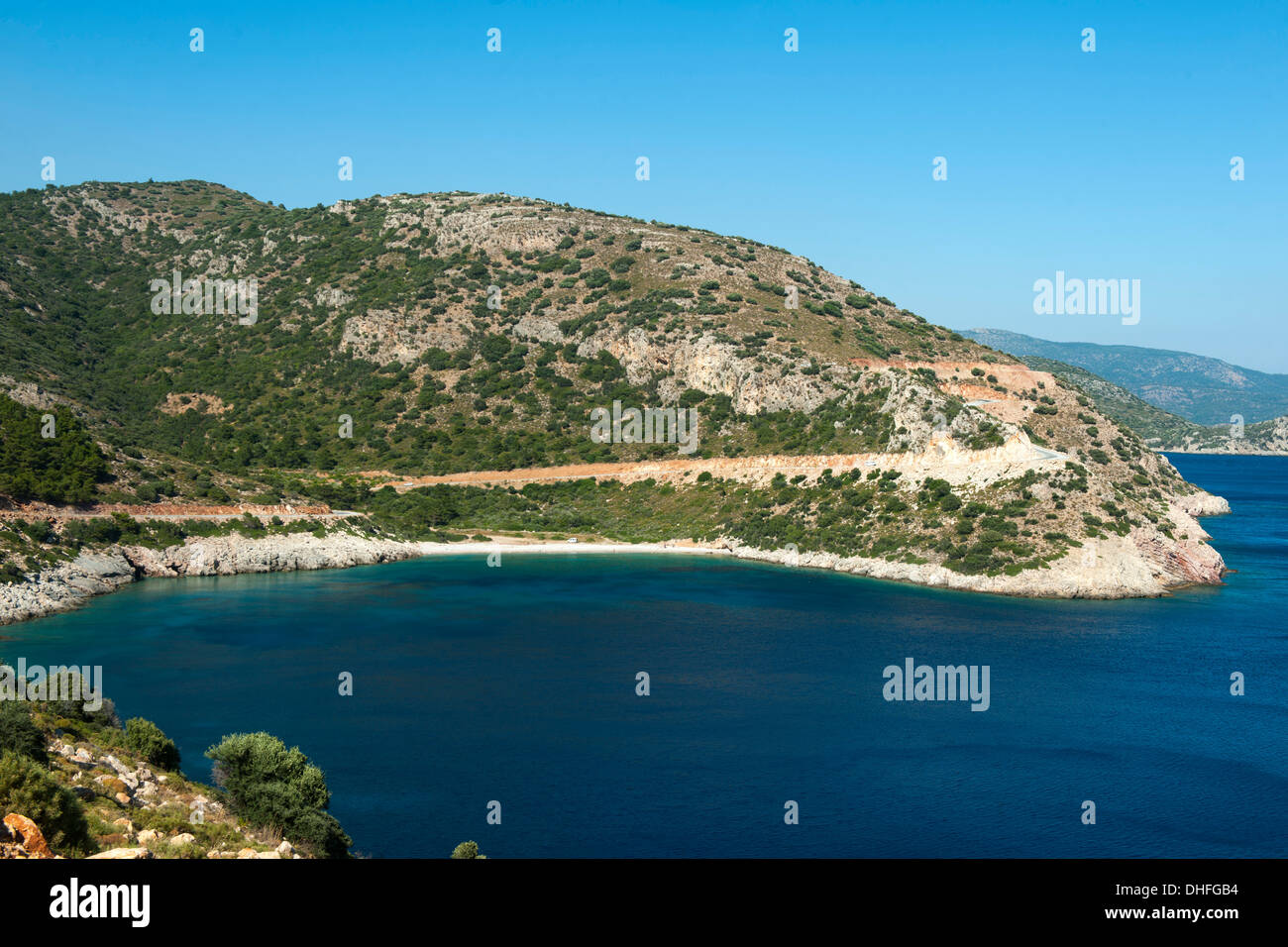 Asien, Türkei, Provinz Mugla, Resadiye-Halbinsel (Datca-Halbinsel ...