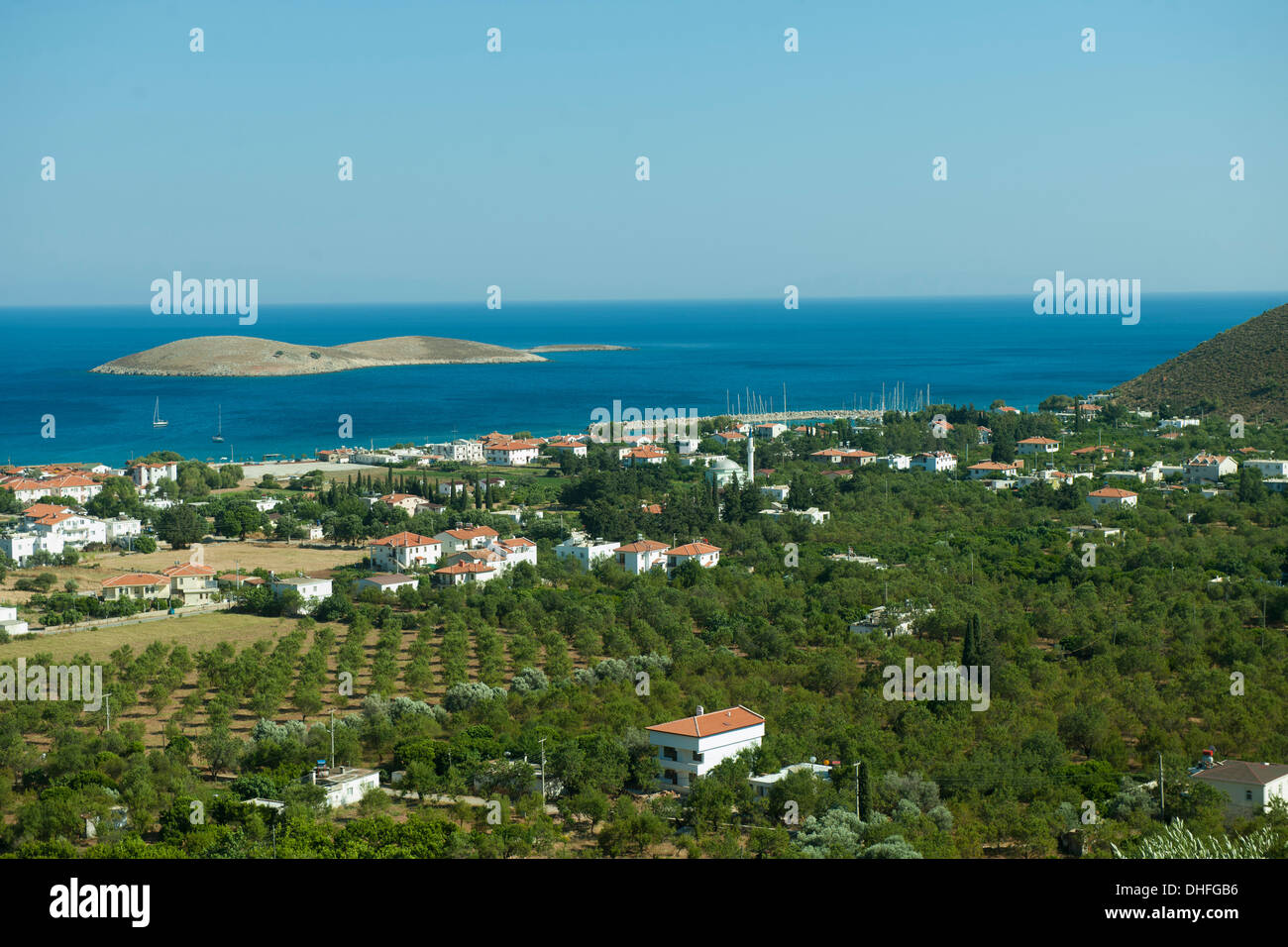 Asien, Türkei, Provinz Mugla, Resadiye-Halbinsel (Datca-Halbinsel ...