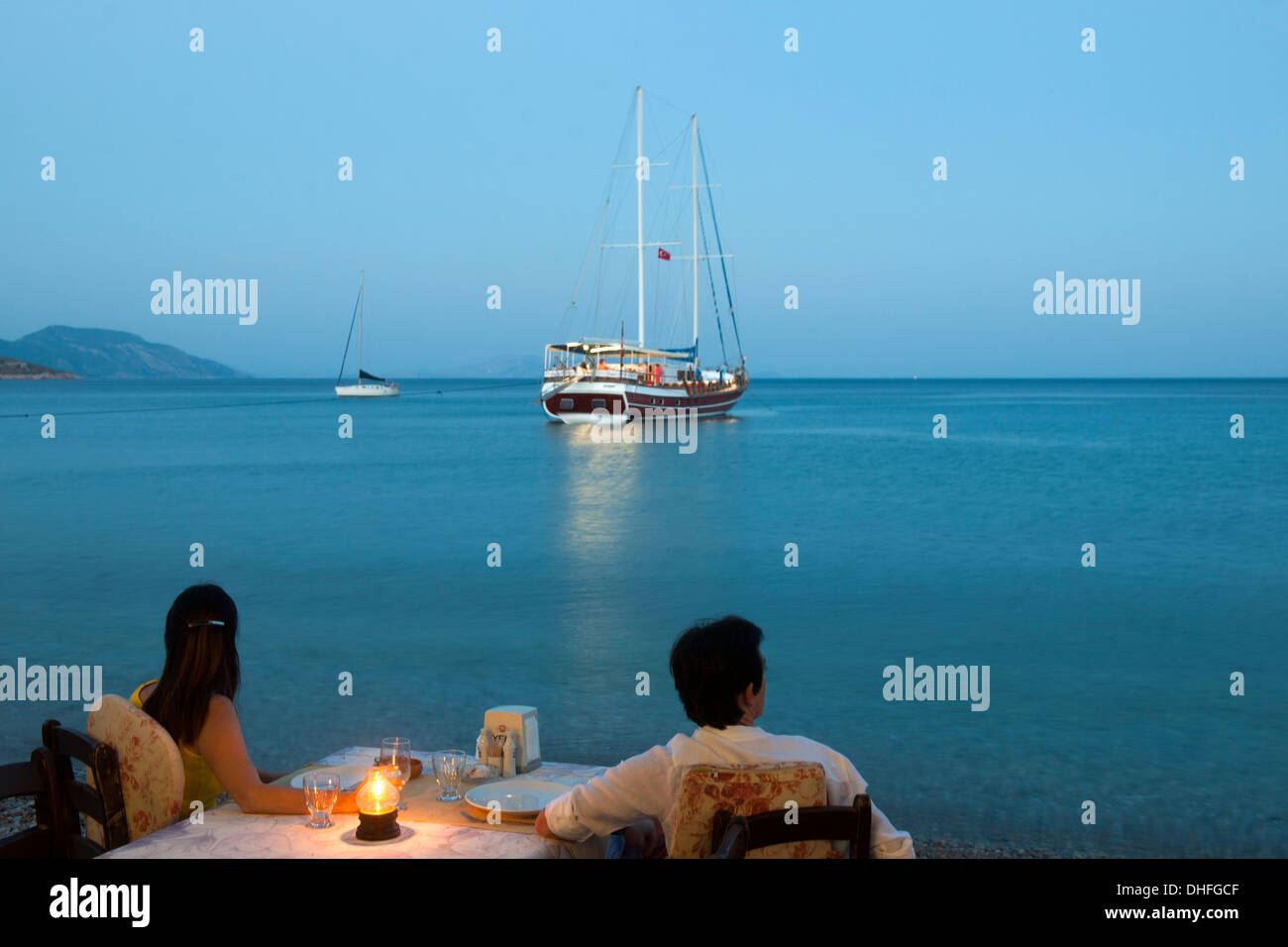 Asien, Türkei, Provinz Mugla, Resadiye-Halbinsel (Datca-Halbinsel ...